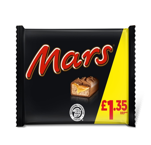 Mars Caramel, Nougat & Milk Chocolate Snack Bars Multipack £1.35 PMP ...