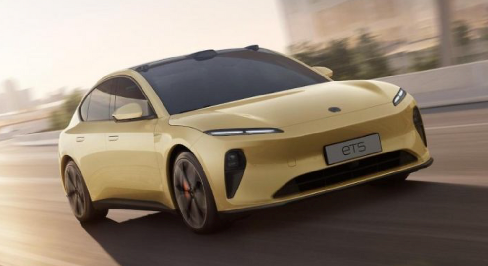 NIO's new car ET5: equipped with AR/VR application