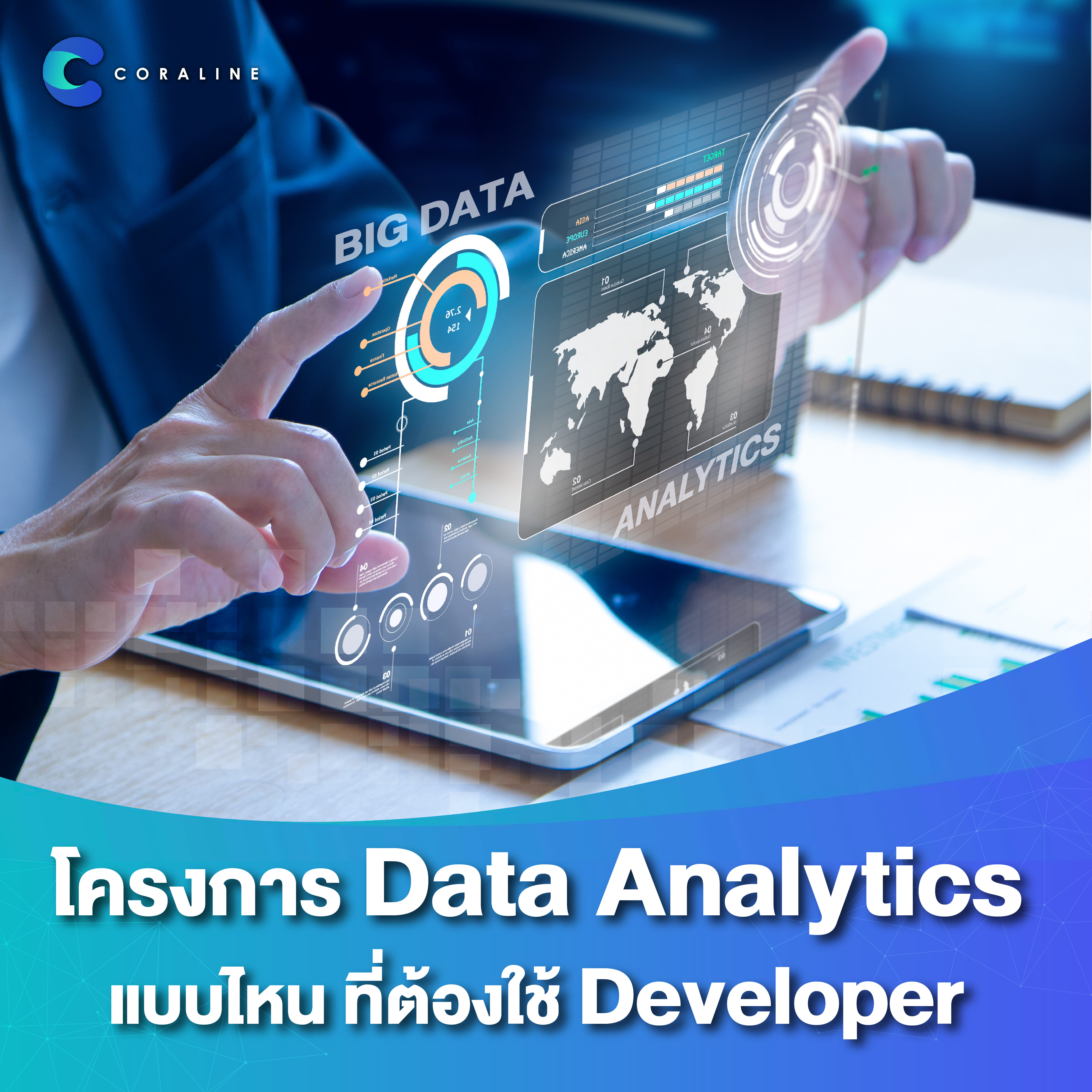 โครงการ Data Analytics แบบไหน ที่ต้องใช้ Developer