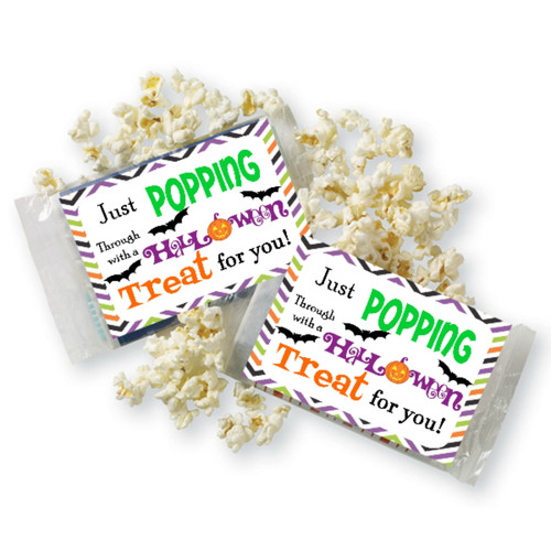 Digital Download Halloween Popcorn Wrappers - Microwave popcorn Cover ...