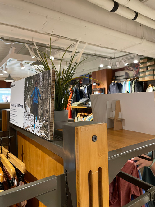 Patagonia | Eco-friendly Indoor Display | Arteco Production