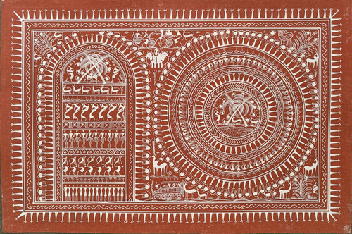 Saura Art | Tribal Art Pattachitra Style | Kalaalaya