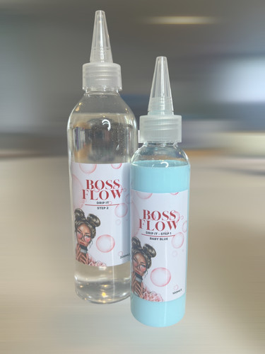 Boss FLOW - Baby Blue Drip | BOSS Babe Wholesale