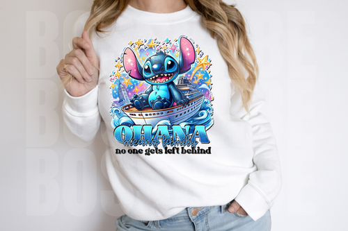 Ohana Stitch - DTF Transfer | Boss Babe Transfers