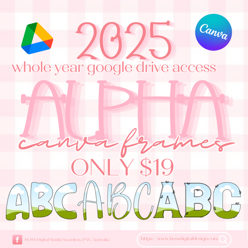 2025 Editable Alpha Frame Drive | Loverboy Creative