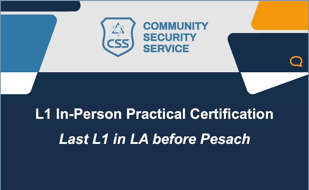 CSS: Community Security Service - Volunteer Details