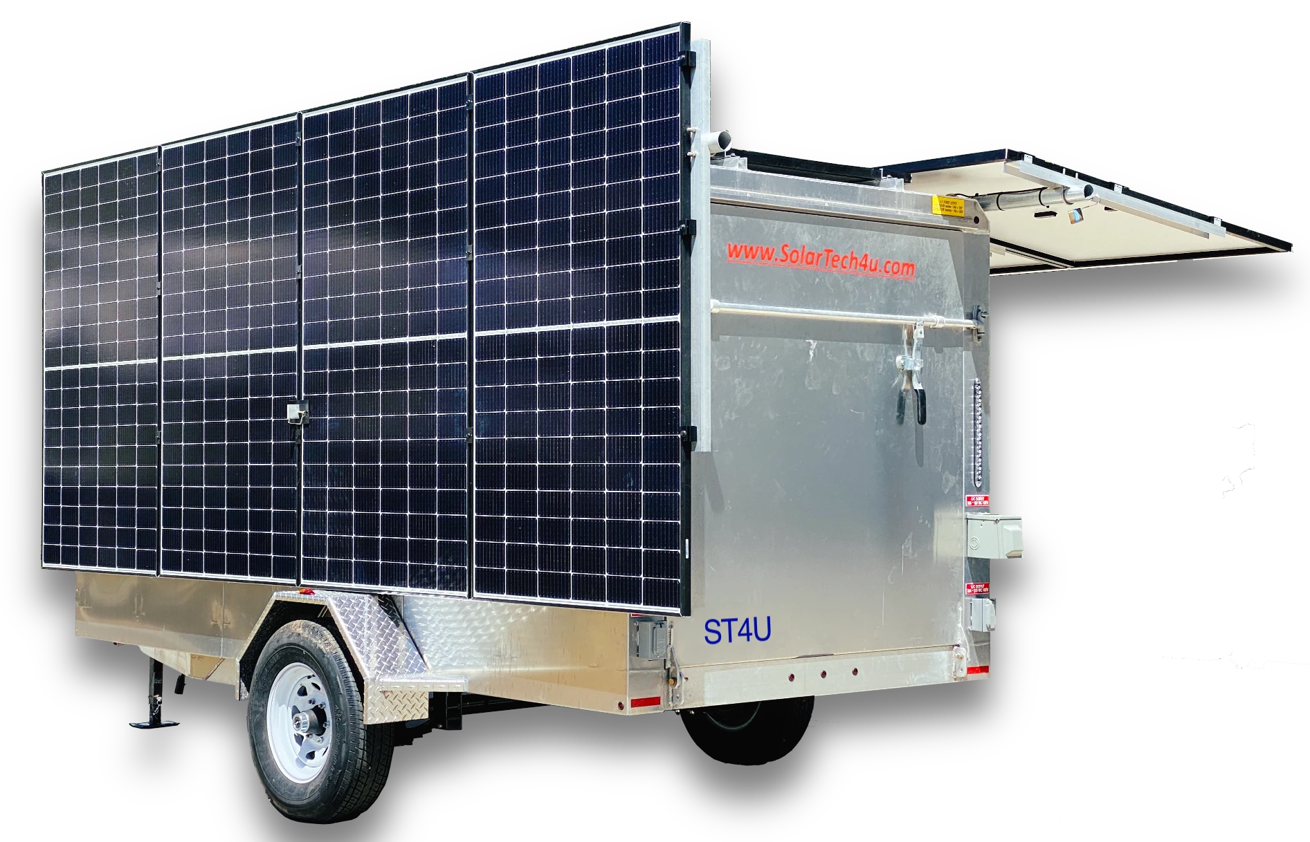 Off Grid Mobile Solar Power Freedom Trailers | SolarTech4u Inc.