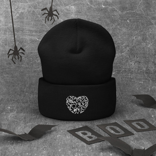 calicho heart Cuffed Beanie | Calichoart