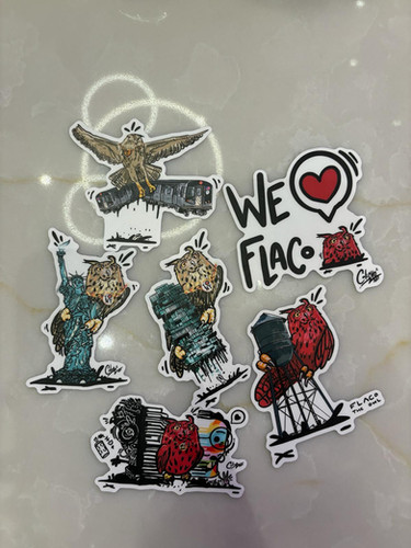 Flaco Sticker pack | Calichoart