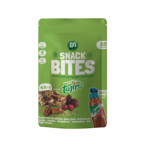 SNACK BITES C/TAJÍN (paquete con 2 bolsas) | go nutre