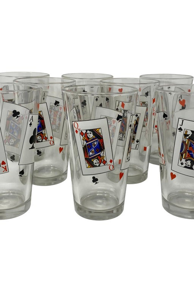 set-of-8-estate-retro-playing-cards-highball-glasses