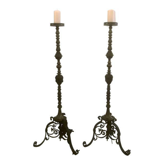 pair-antique-early-19th-century-bronze-and-iron-torcheres