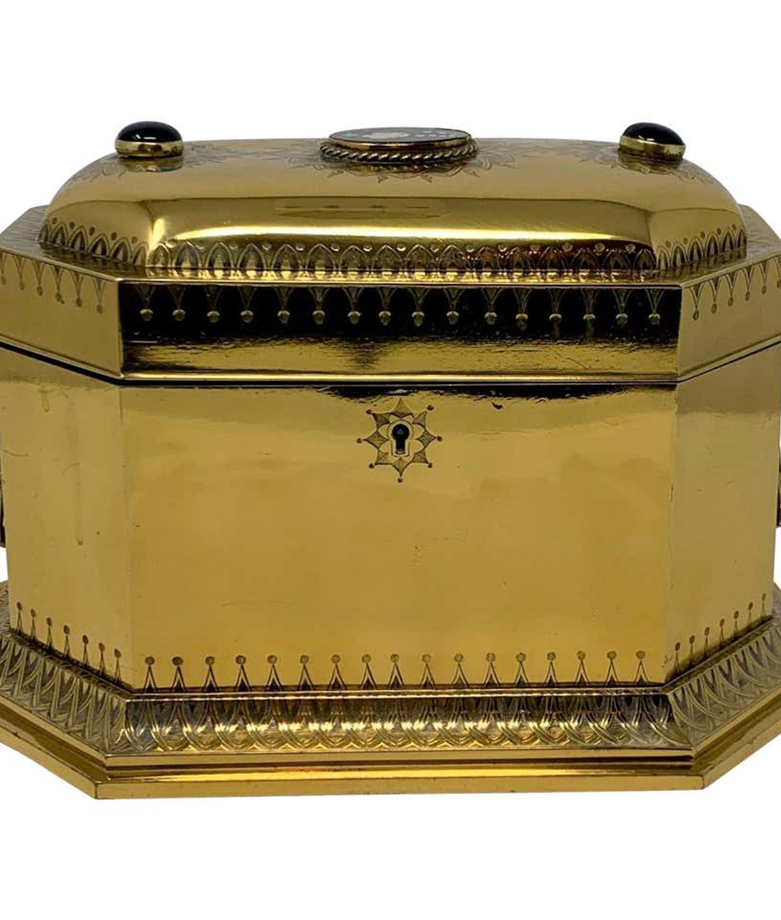 antique-gold-bronze-jewel-box-with-mosaics-circa-1880