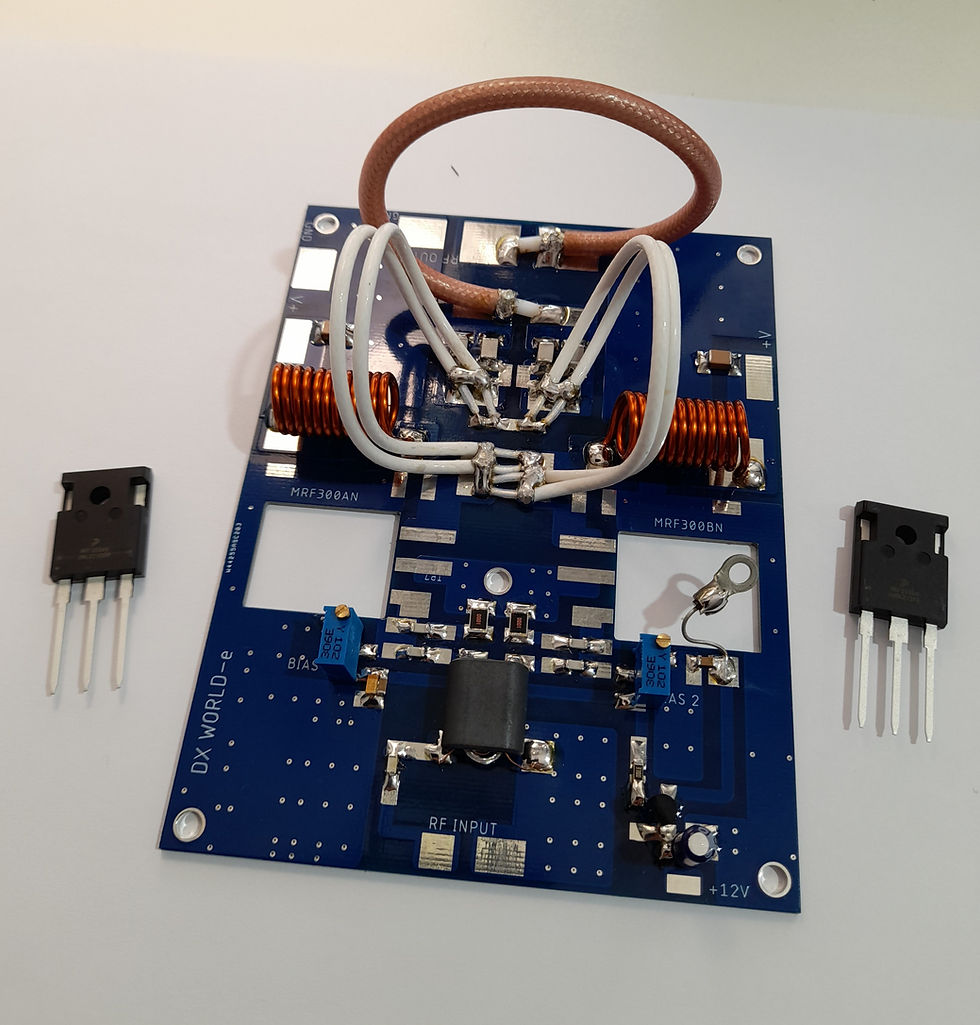 VHF 143-148MHz (2m) 500W LINEAR AMPLIFIER BOARD MRF300 INCLUDED | Dxworld-e