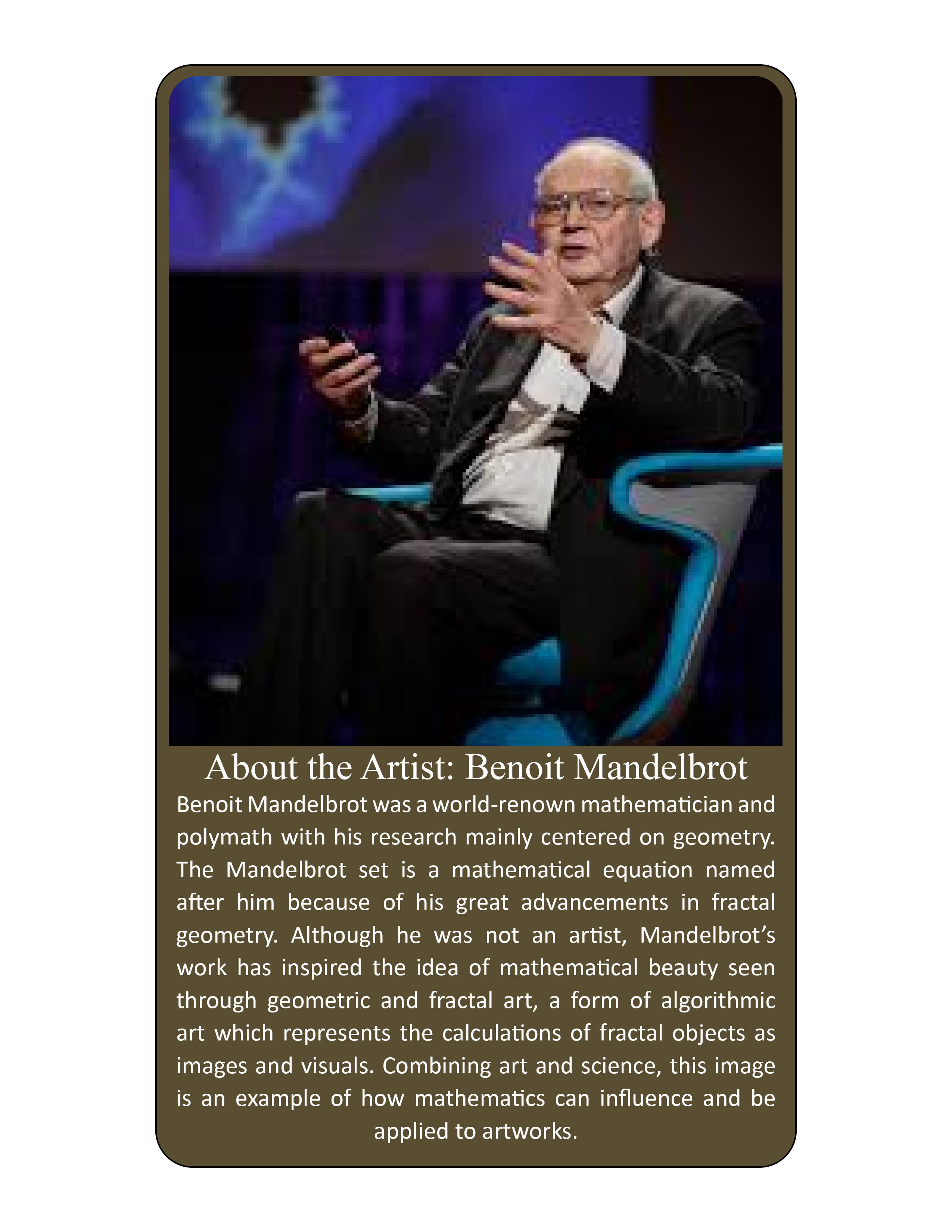 Benoit Mandelbrot