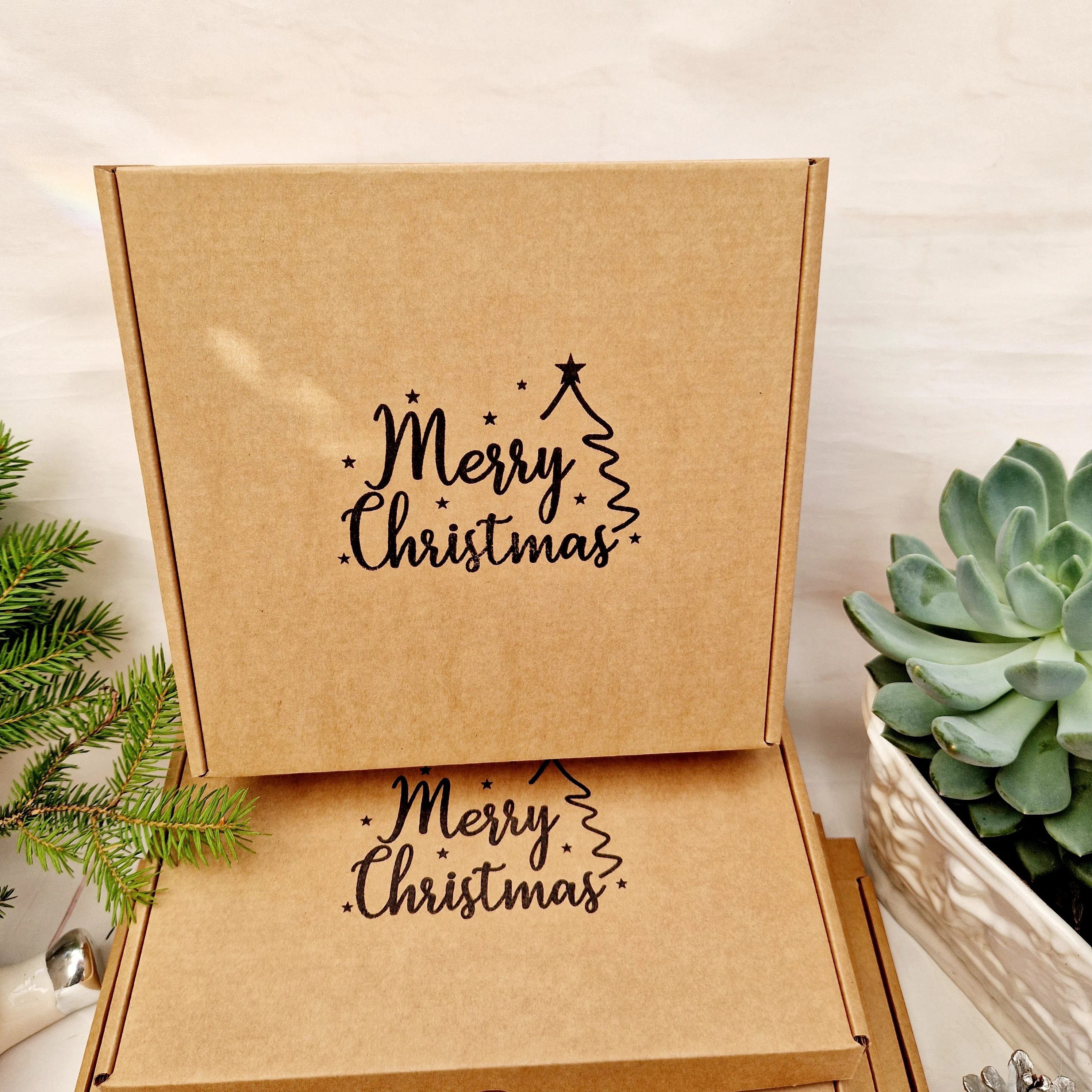Christmas Tree Empty Boxes | Eco Gift Co Uk