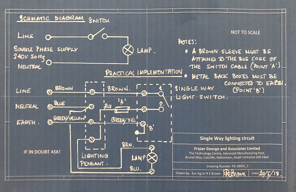 Expert witness - Domestic wiring - Single pole circuit : Electrical ...