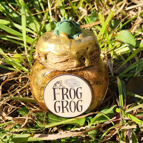 Small Frog Grog Potion Bottle Home Decor - Role-Playing Game Prop ...