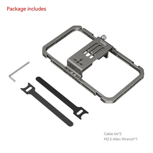 Phone Cage Attachment by Small Rig | Glambot