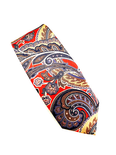 Bellagio Silk Neck Tie - Chili - TR 0359 B | Neckwear And Men's ...
