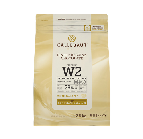 Callebaut | Finest Belgian Chocolate – White W2 | | Tempesto