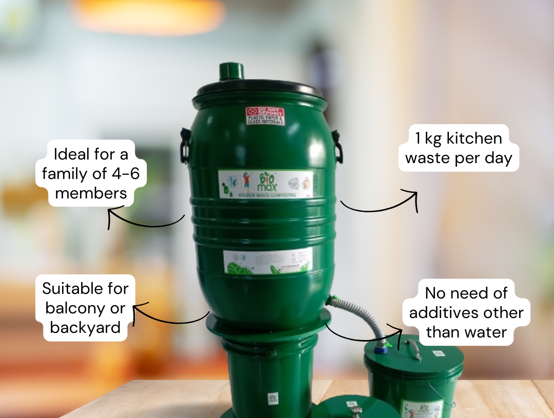 Biomax Compost Bin | 100% natural composting solution