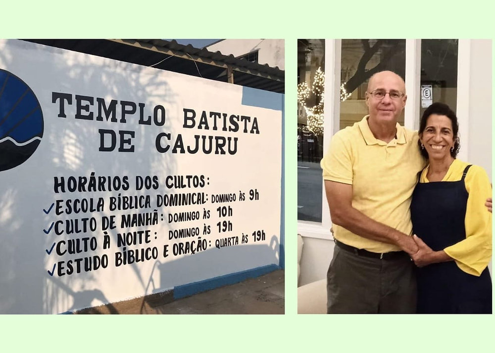 Missionários Omar e Maria de Carvalho fortalecem obra em Cajuru, SP