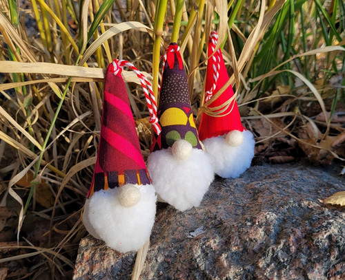 Scandinavian Gnome Christmas Ornament Pattern | NordicCrafter