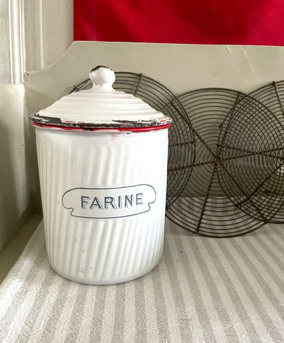 Farine Storage Pot | The Dorset Brocante