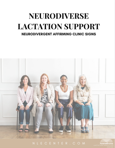 Neurodivergent Affirming Clinic Signs Canva Template | Genny Stiller