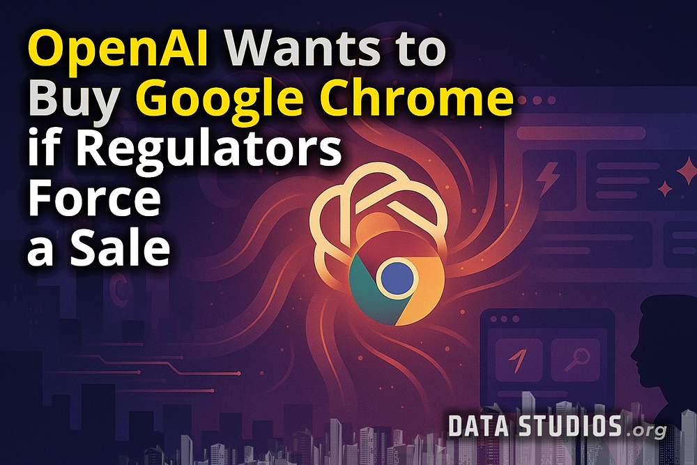 OpenAI Wants to Buy Google Chrome if Regulators Force a Sale