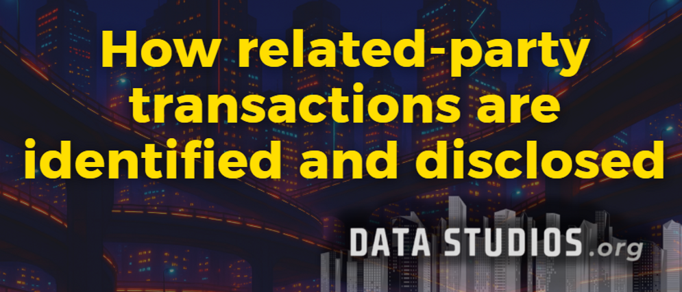 How related-party transactions are identified and disclosed