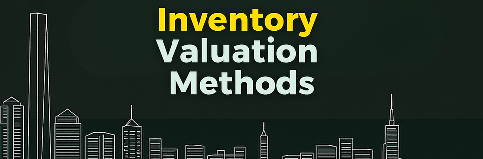 Inventory Valuation Methods: FIFO, LIFO, and Weighted Average