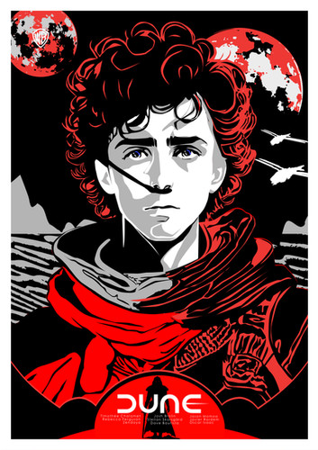 Dune (Part 1) - Movie Art Print | scrambler23