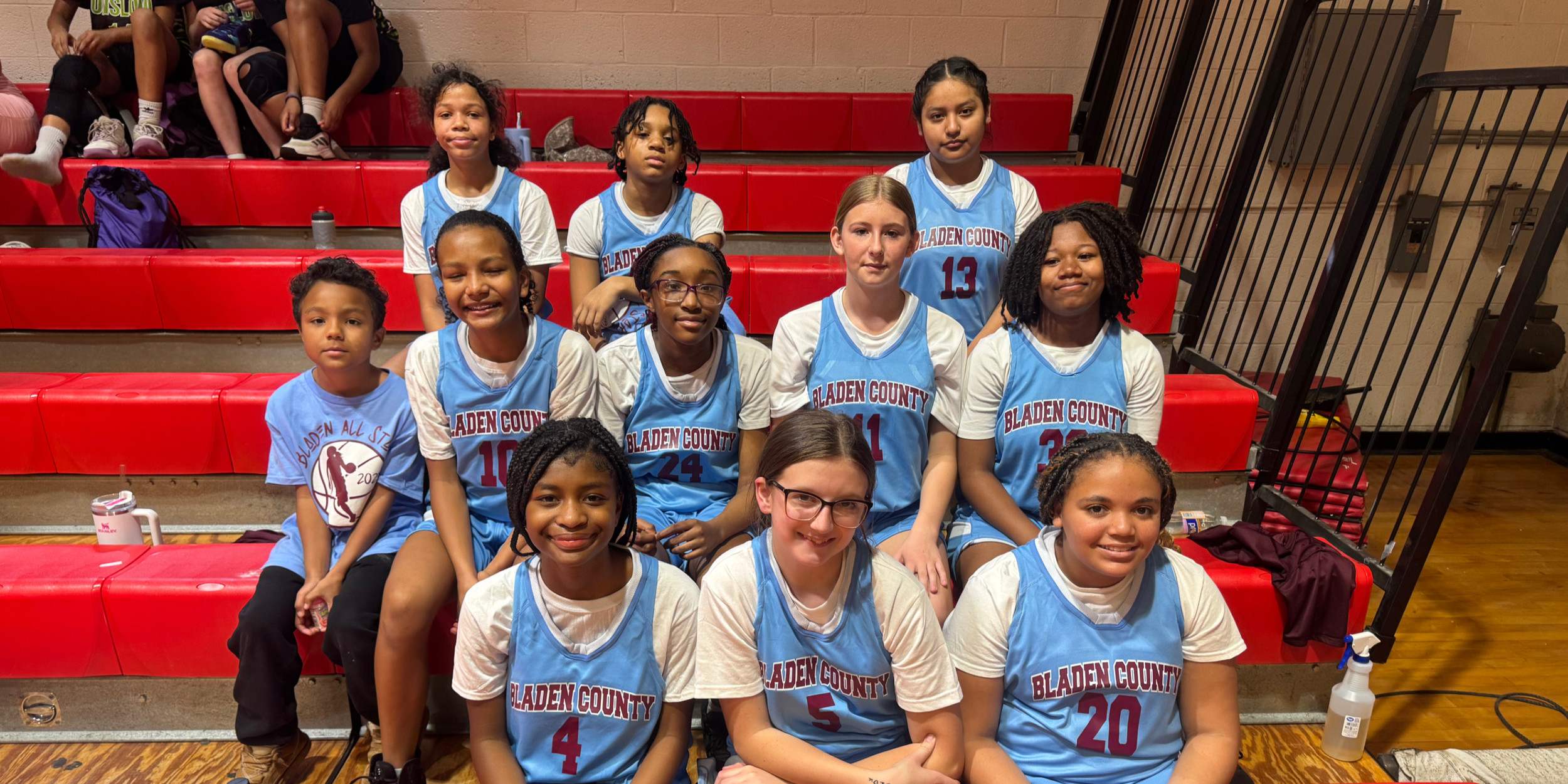 12u Bladen County All-Star Girls Basketball compete in the Crystal ...