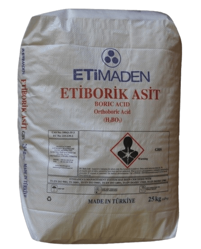 Borik Asit 25kg | Kimyasal Marketi