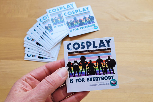 Sticker "Cosplay Pride" | Foamlord.de