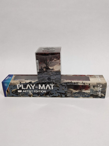 Ultimate Guard Artist edition: Icy Bloom playmat and boulder | MIDCARDS LTD