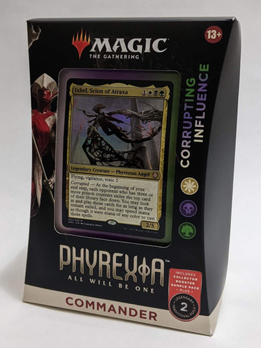 Phyrexia: All Will Be One Corrupting Influence Commander Deck ...