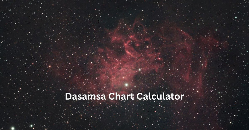 Dasamsa Chart Calculator