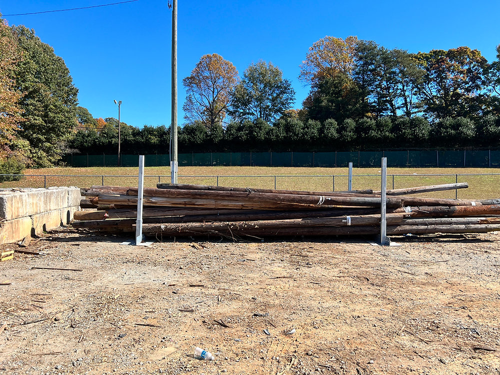 Tackling Scrap Pole Piles with Blackwood Safety Racks