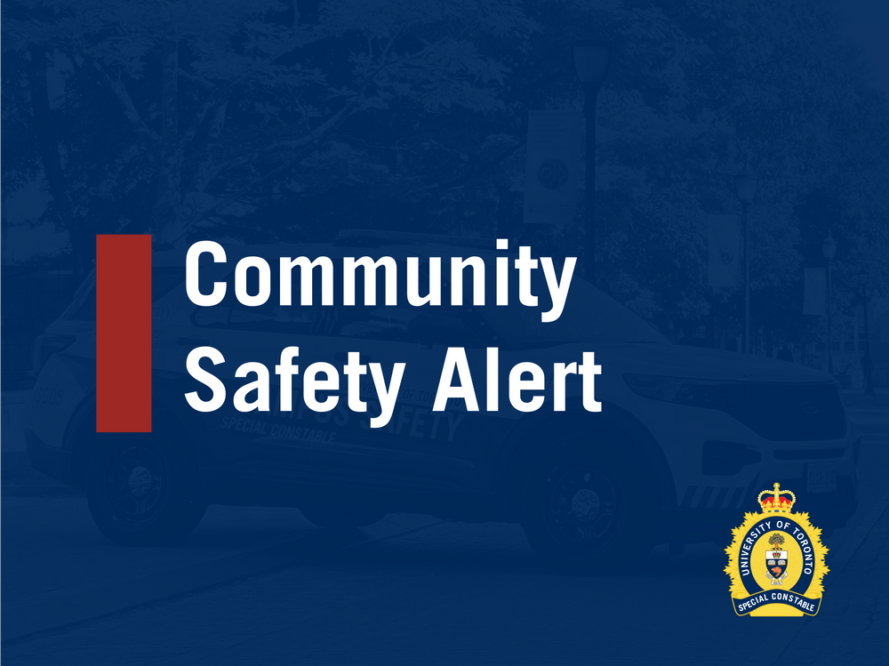 CSA 21-003: Off Campus Assault with a Weapon (Spadina Avenue and ...