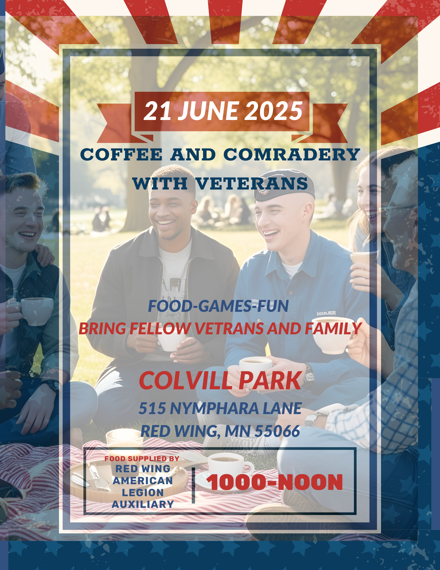 Coffee & Comradery with Veterans | MN Thundering Third