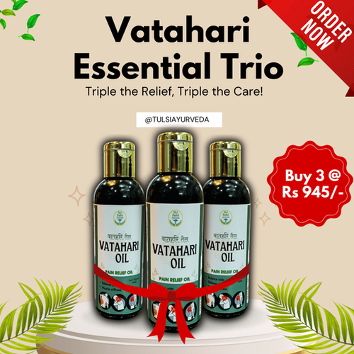 Combo - 3 Vatahari Oil | Tulsi Ayurveda