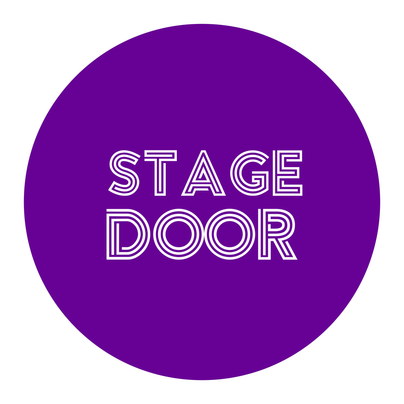 Stage Door Logo The Stage Door Bangor Downtown