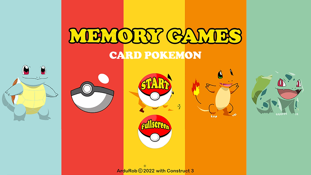 Card Memory Pokemon