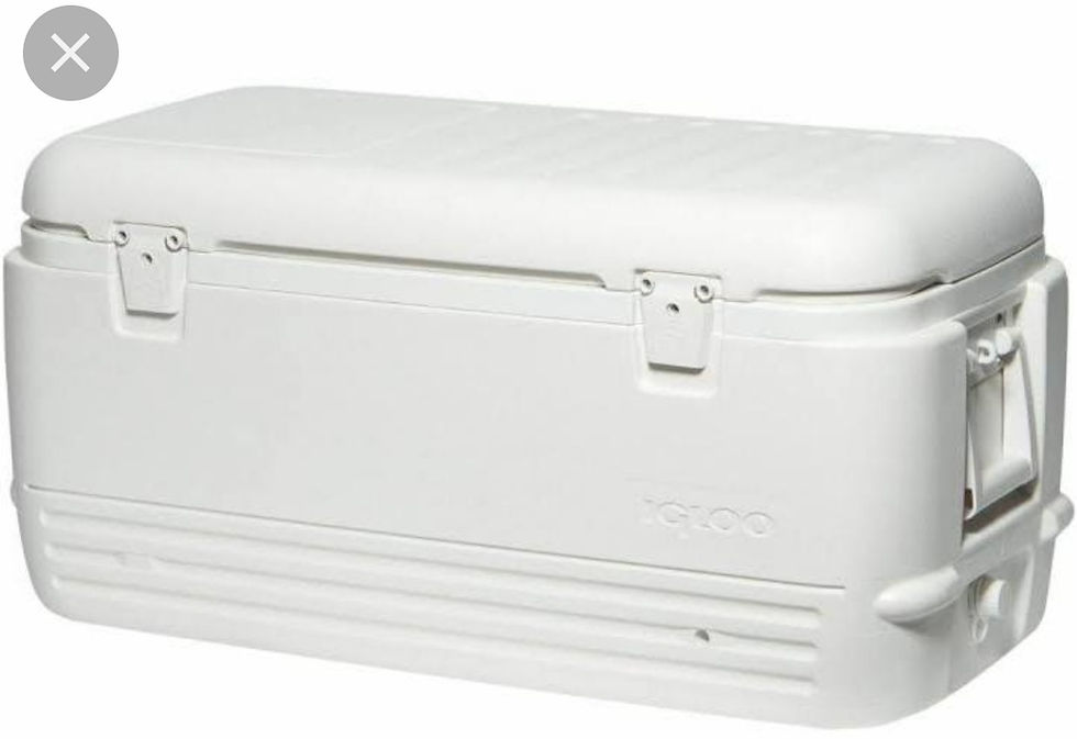 Large coolbox cooler for drinks hire | Event Prop Hire