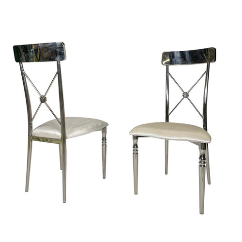 Demi silver luxury chairs hire | Jaydas Events