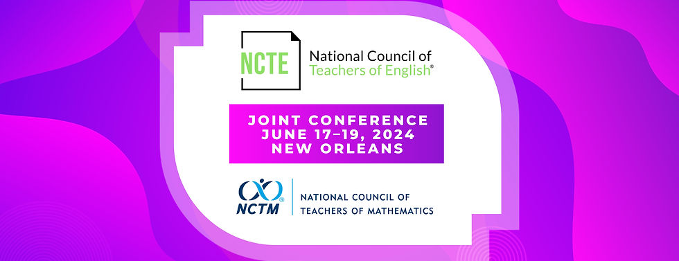 2024 Joint Conference NCTE & NCTM | NCTE Media Kit
