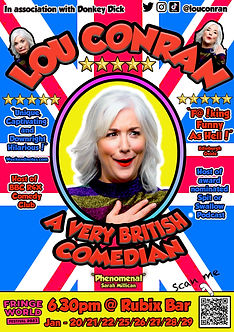 Lou Conran; Comedian; Writer; Performer; All round good gal